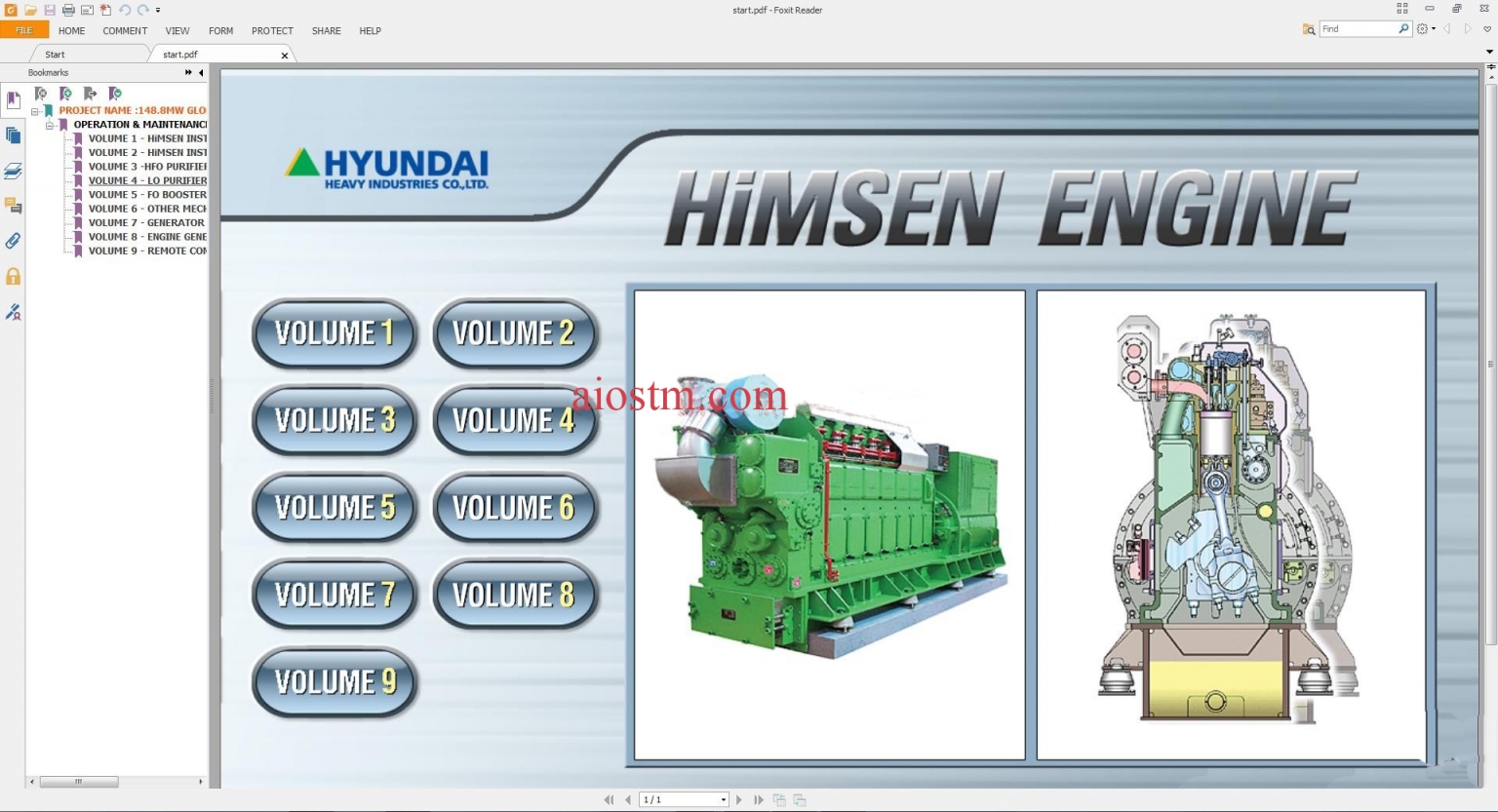 Hyundai Himsen Engine Instruction&All Model full Shop Manual - Aiostm ...